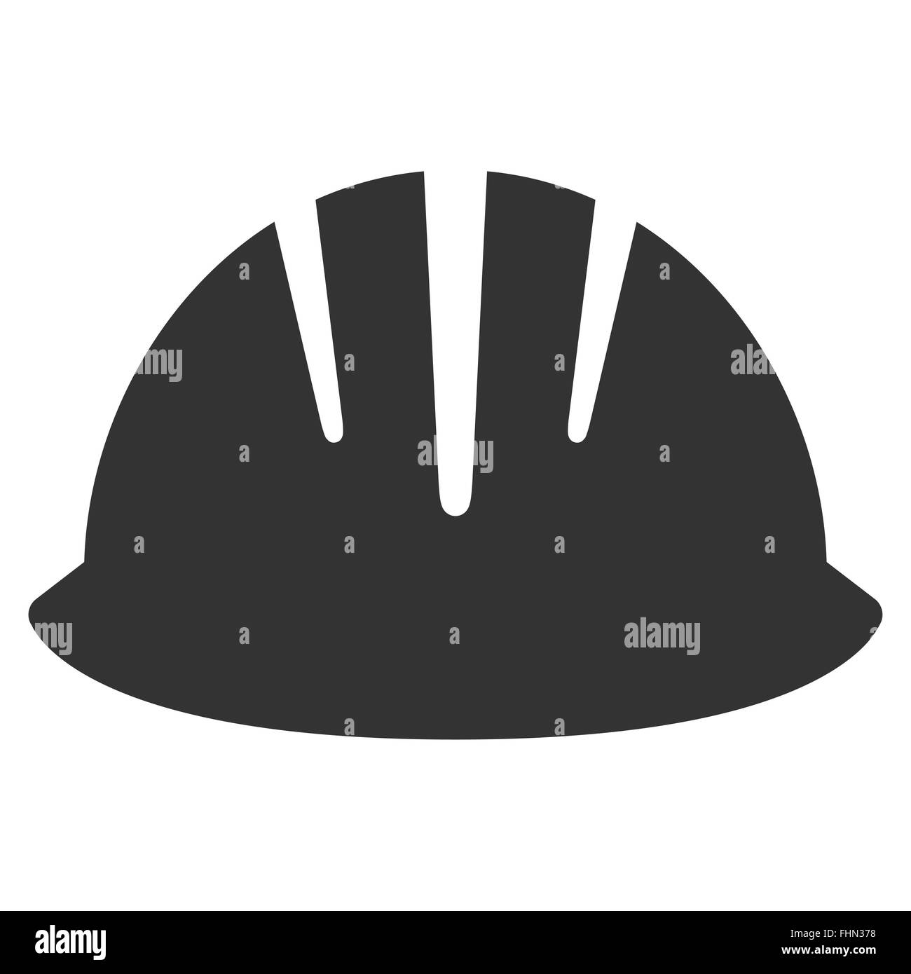 Builder Helmet Icon Stock Photo - Alamy