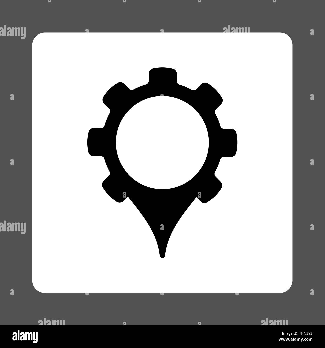 Gps Settings icon Stock Photo - Alamy