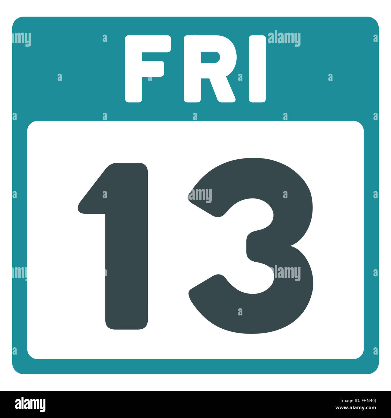 Friday 13 13 13th Cut Out Stock Images & Pictures - Alamy