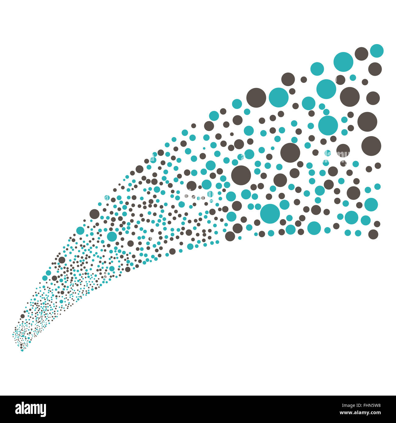 Fireworks Circle Stream Stock Photo - Alamy