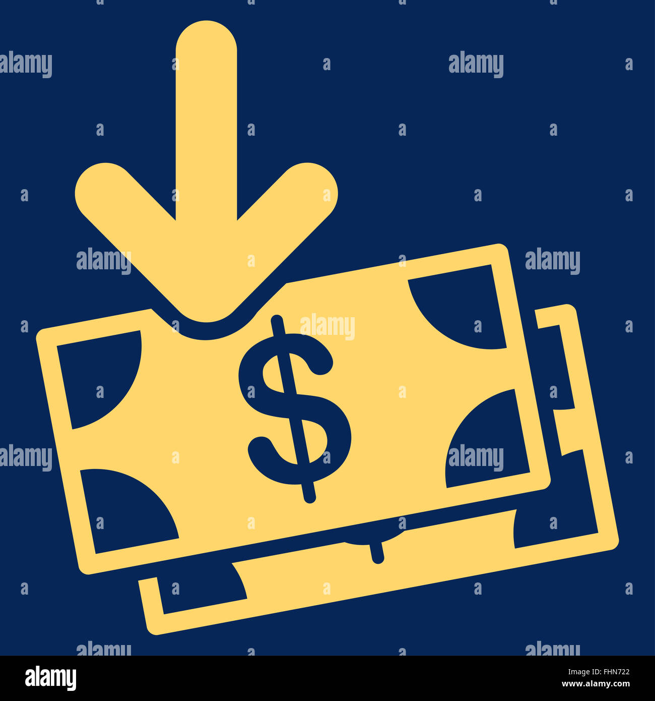 Money Income Icon Stock Photo - Alamy