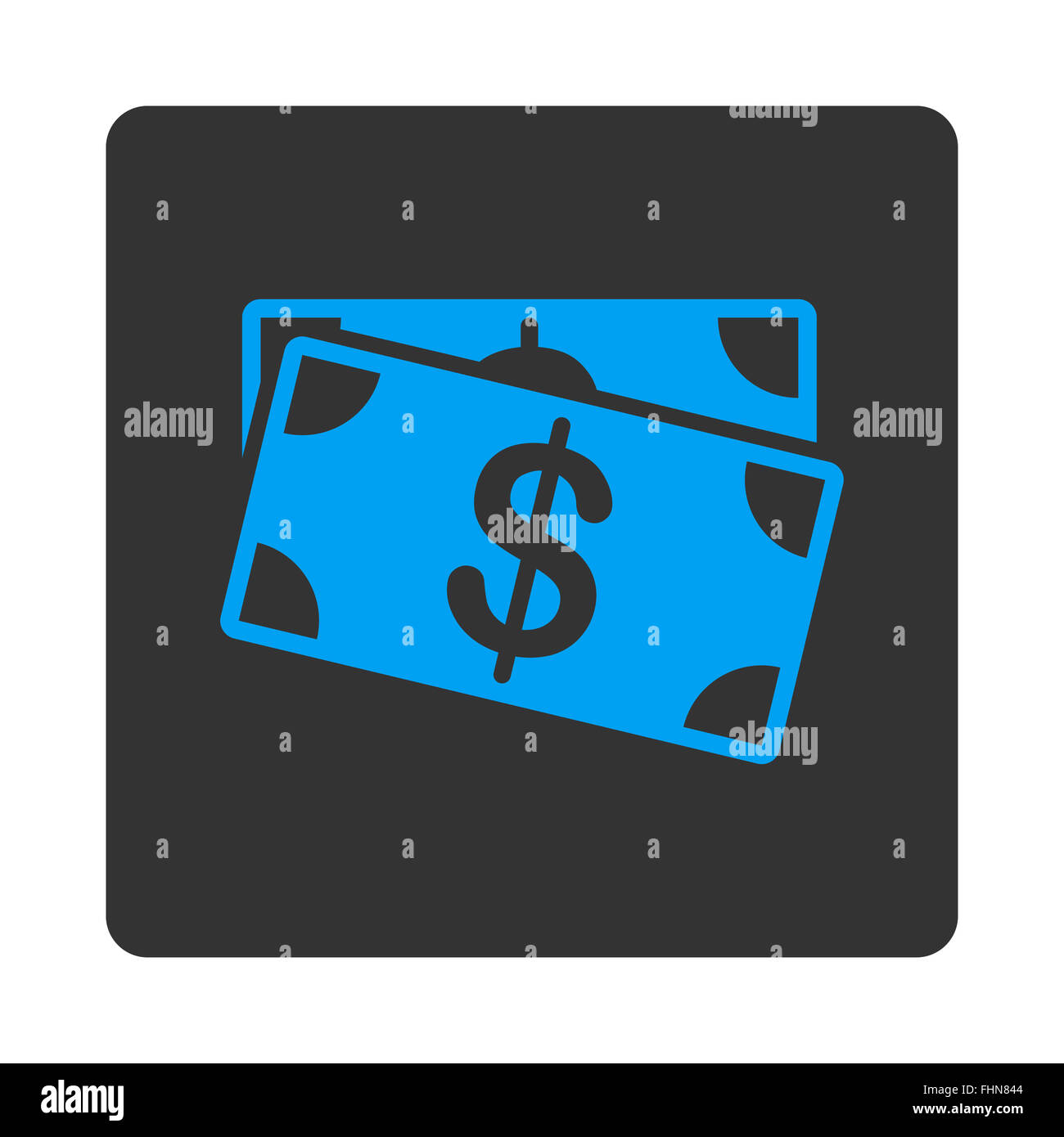 Dollar Banknotes icon Stock Photo - Alamy
