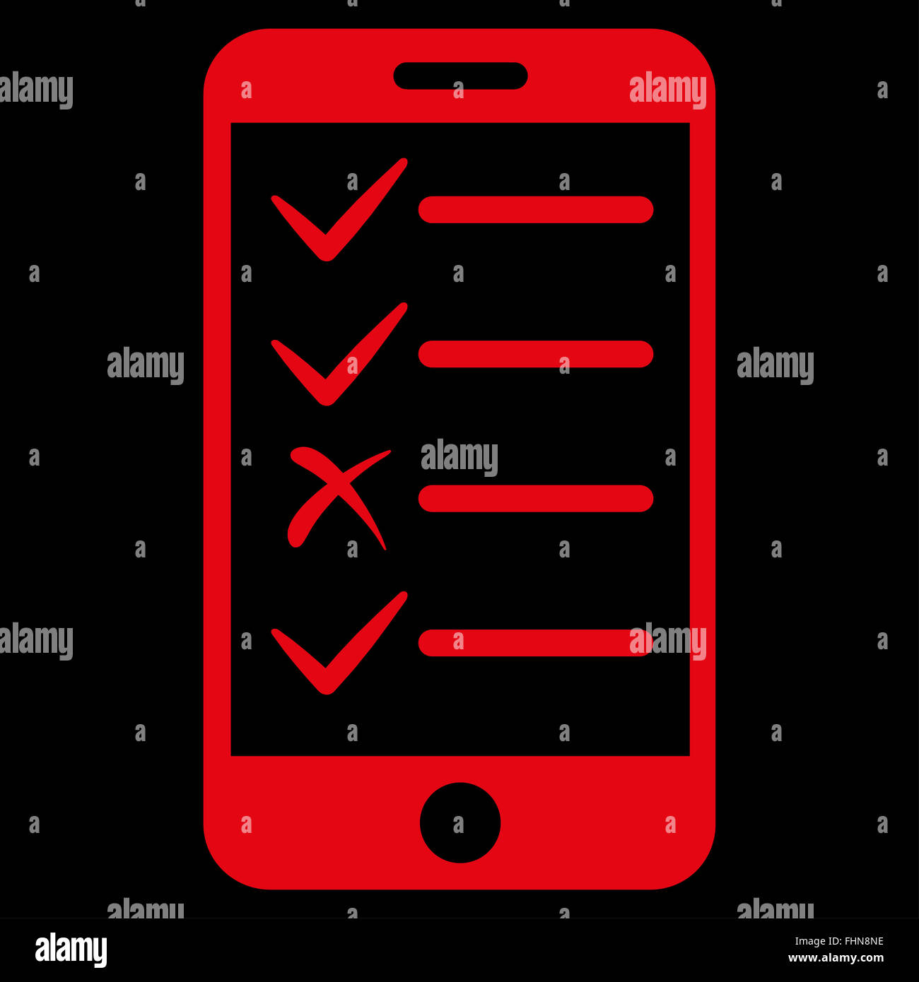 Mobile Test Icon Stock Photo - Alamy Mobile Test Icon Stock Photo - Alamy