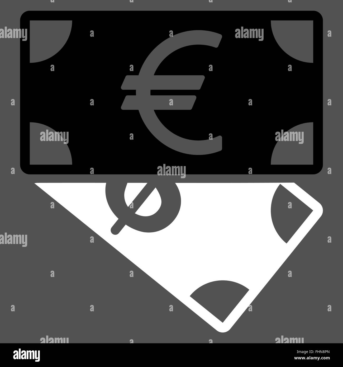 Banknotes icon from Business Bicolor Set Stock Photo - Alamy