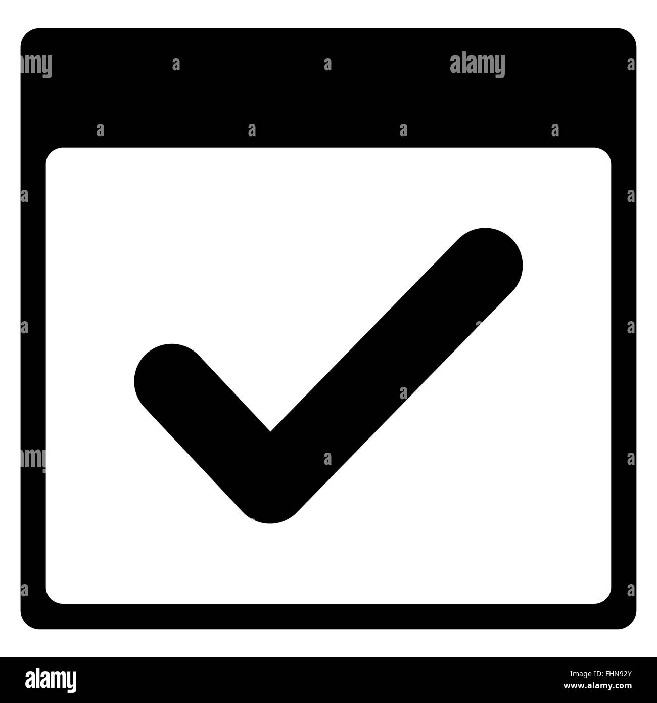 Valid Date Icon Stock Photo - Alamy