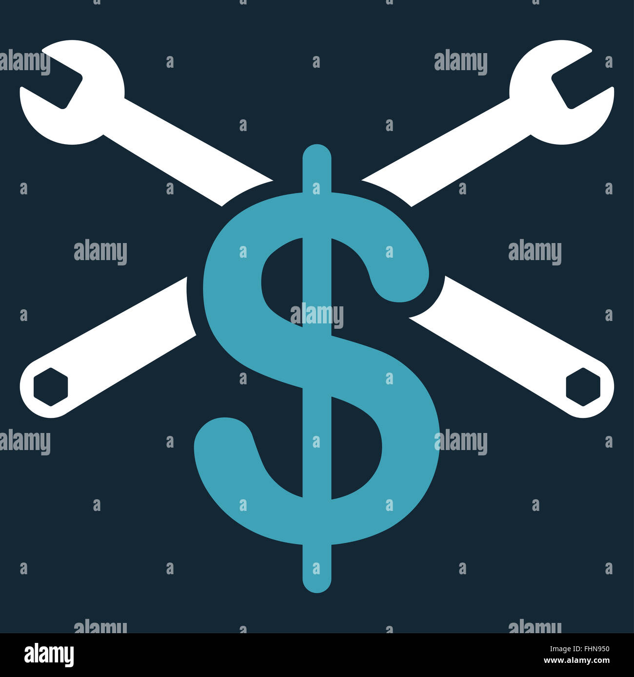 Service Price Icon Stock Photo - Alamy