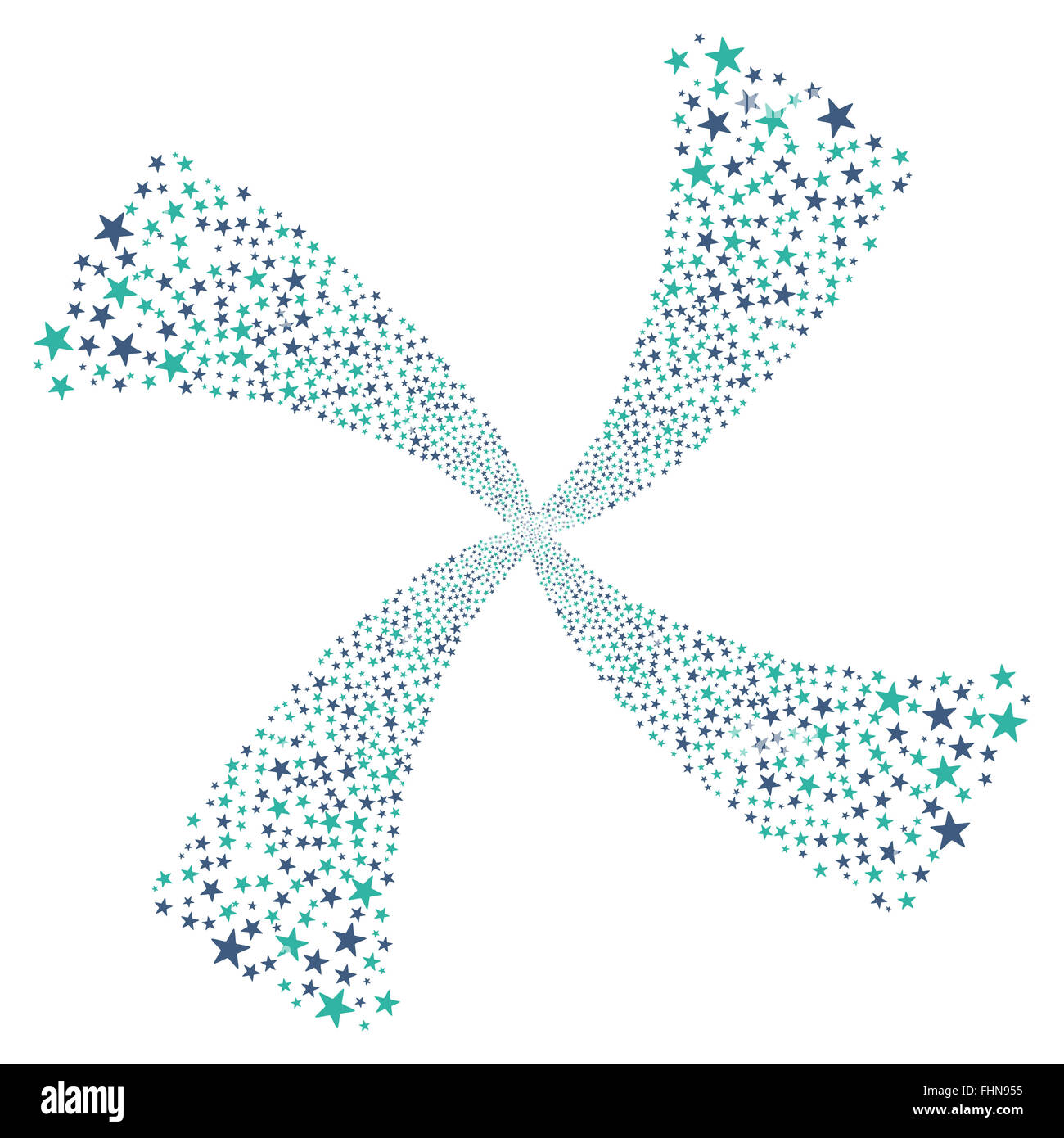 Fireworks Star Swirl Stock Photo - Alamy