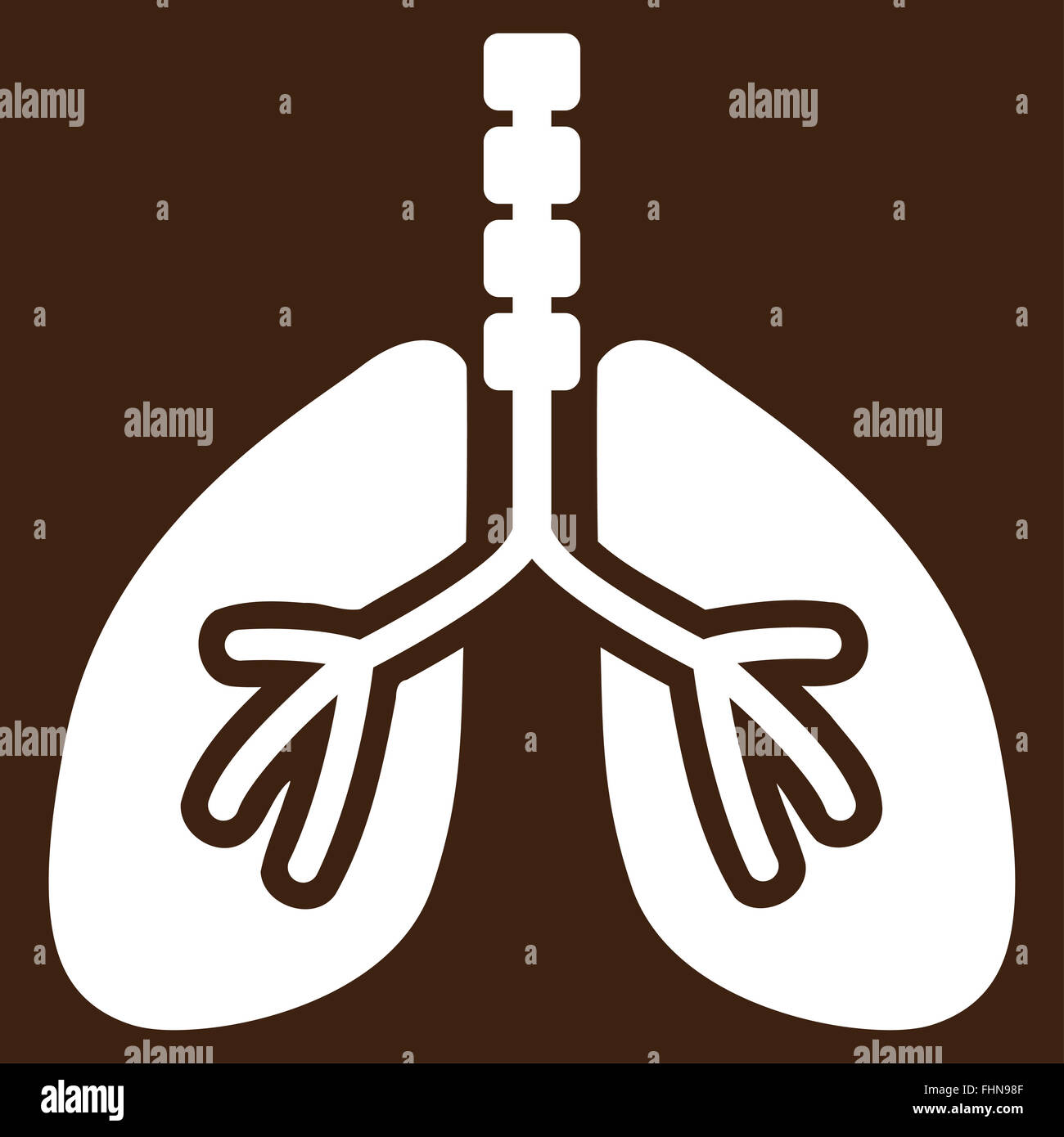 Breathe System Vector Icon Stock Photo - Alamy