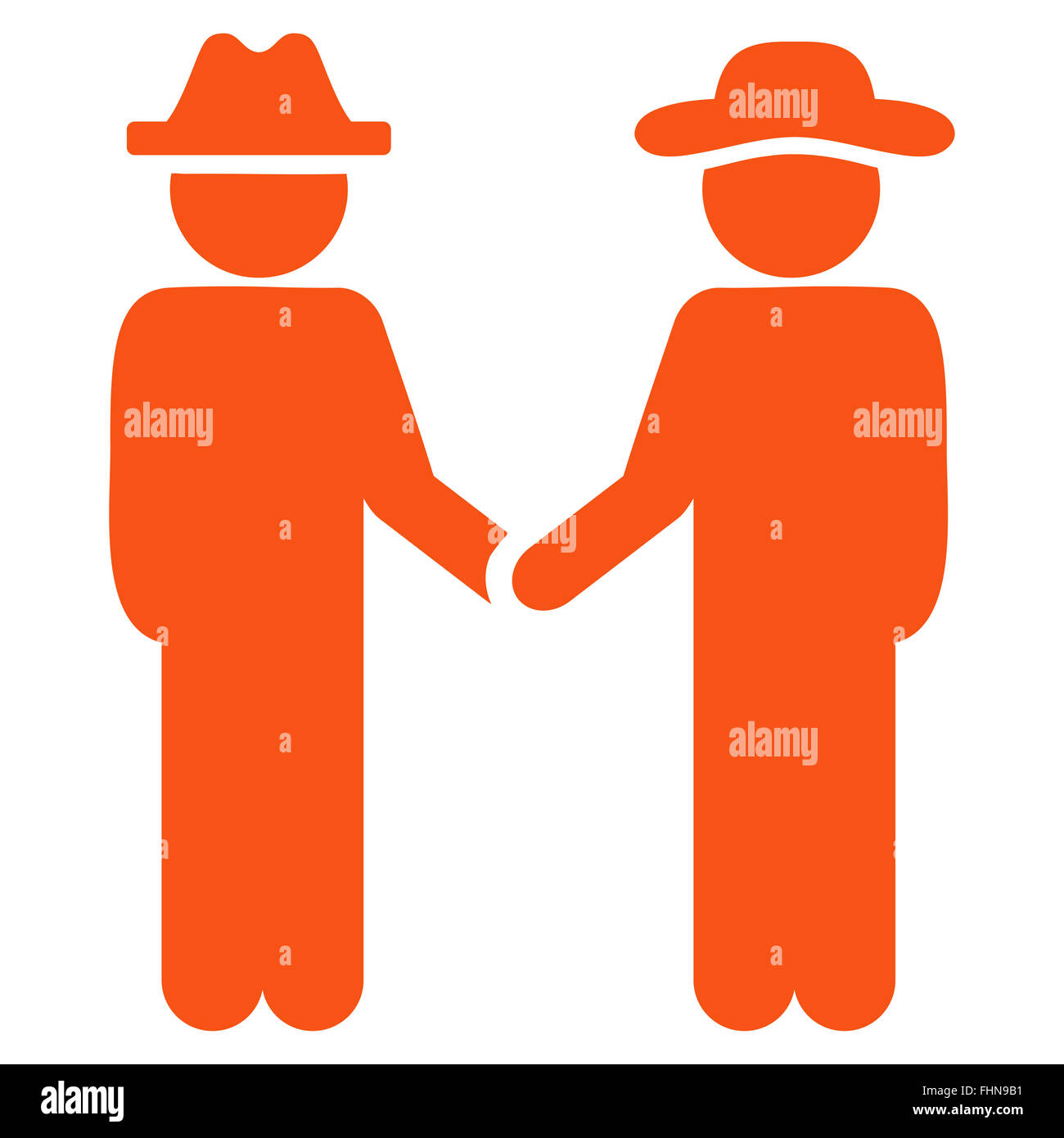 Person Handshake Icon Stock Photo - Alamy