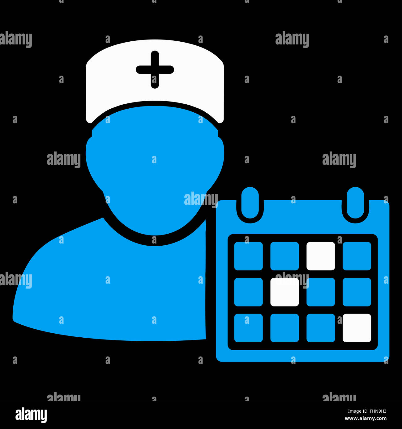Doctor Appointment Icon Stock Photo - Alamy