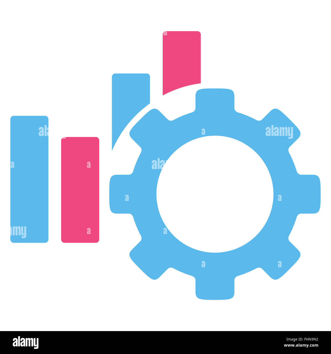 Development Chart Icon Stock Photo - Alamy
