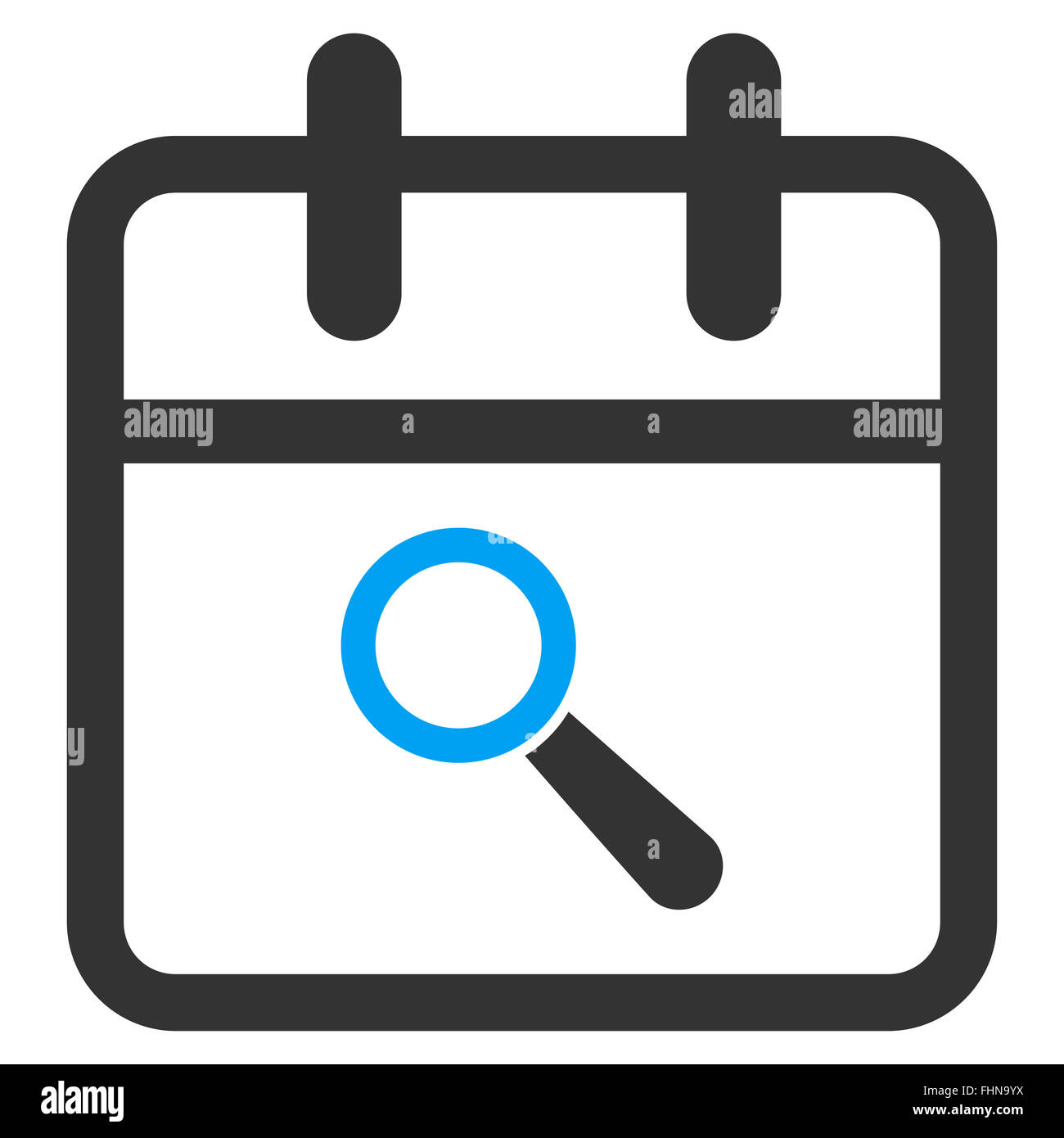 Audit Date Icon Stock Photo - Alamy