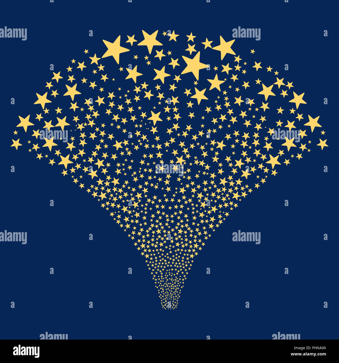 Star Fountain Salute Stock Photo - Alamy