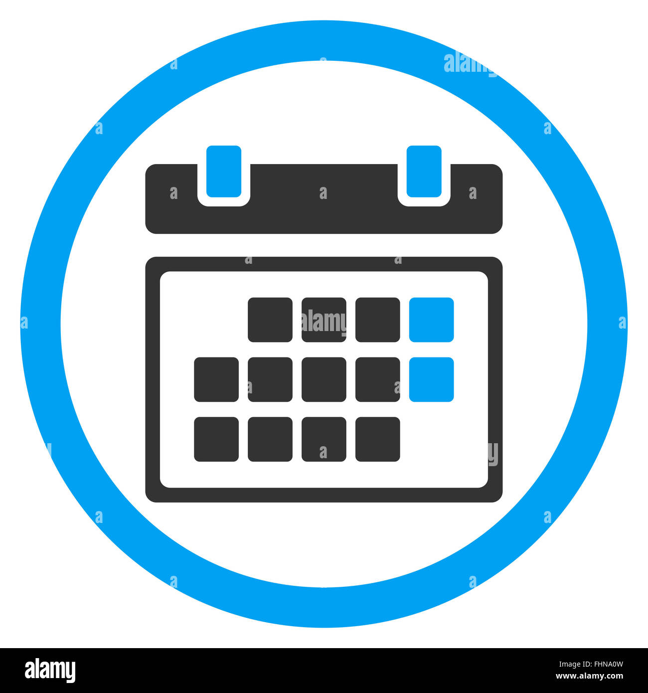 Month Plan Icon Stock Photo - Alamy