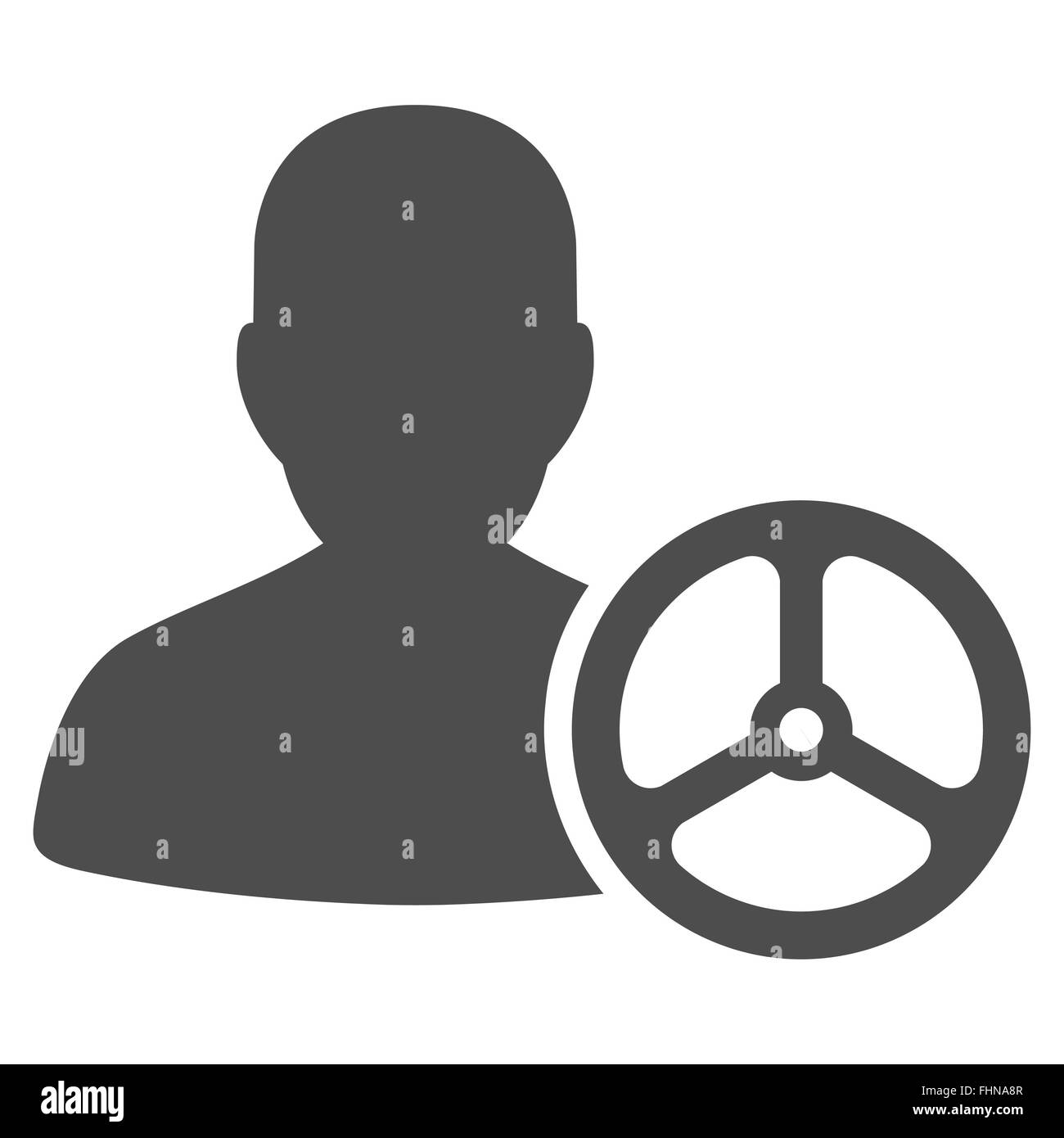 Driver Icon from Commerce Set Stock Photo - Alamy