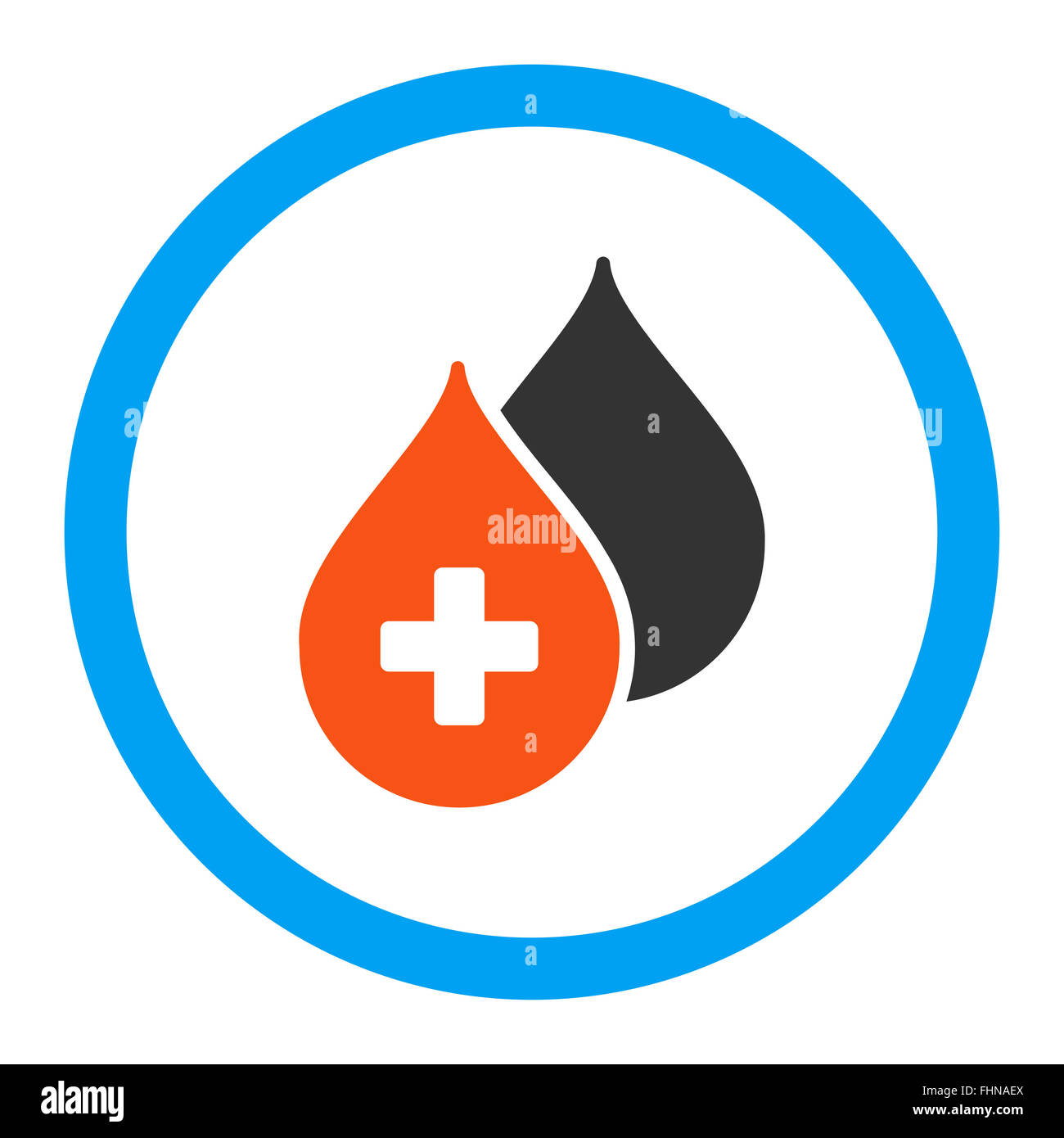 Medical Drops Rounded Vector Icon Stock Photo - Alamy