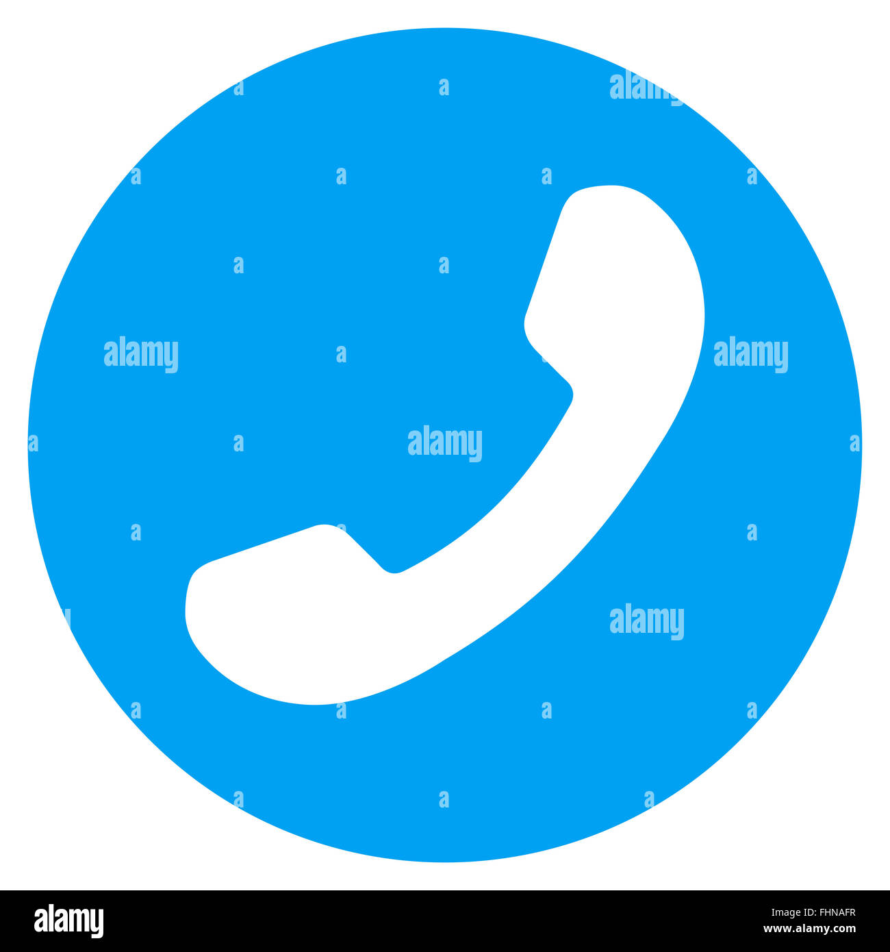 Phone Number Icon Stock Photo - Alamy