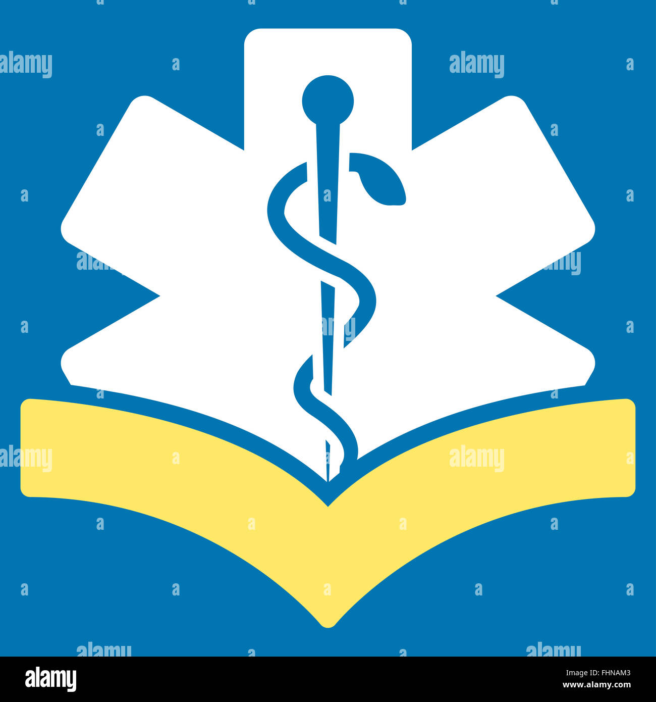 Medical Knowledge Icon Stock Photo - Alamy