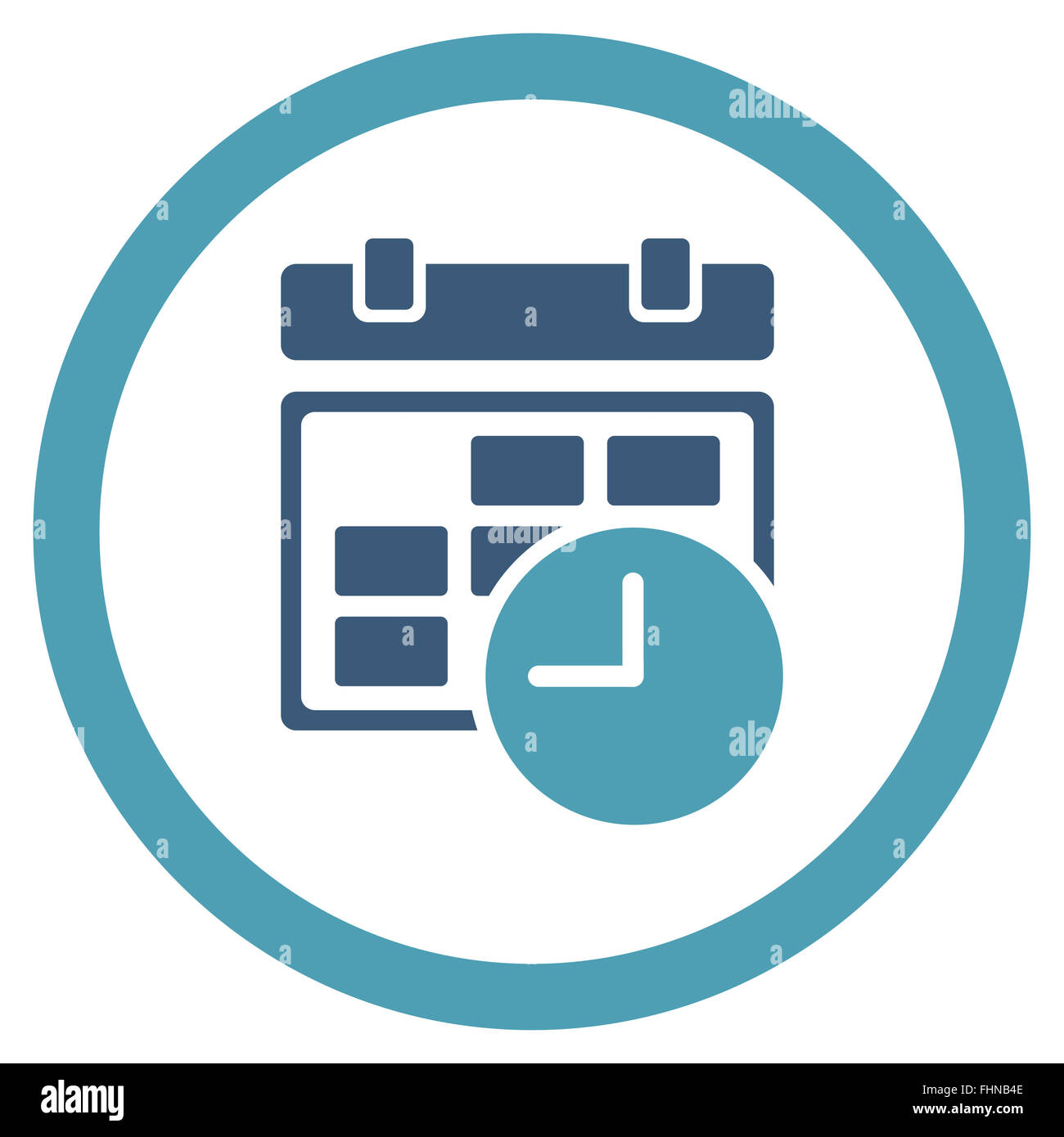 Date And Time Icon Stock Photo - Alamy