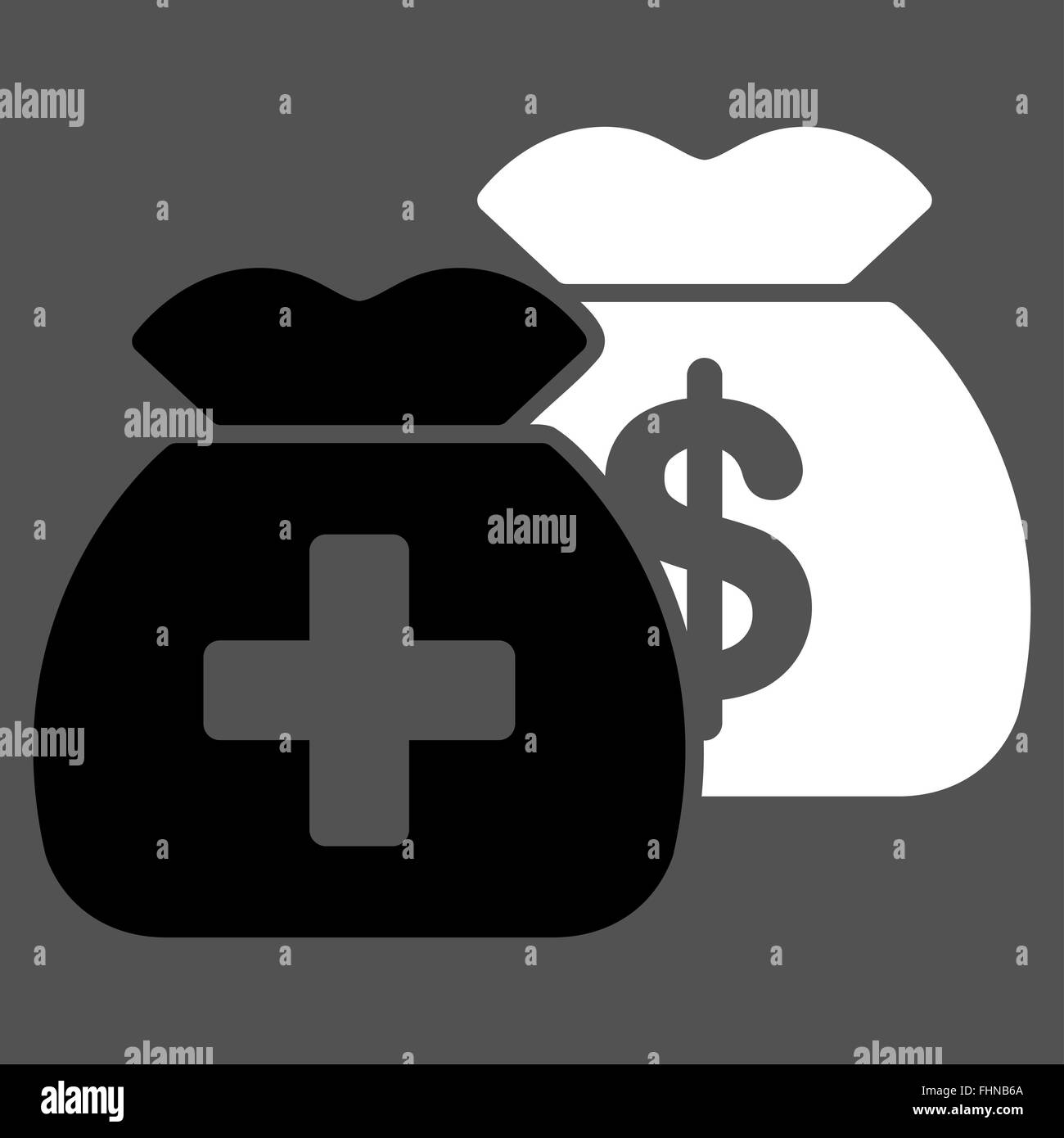 Health Care Funds Icon Stock Photo - Alamy