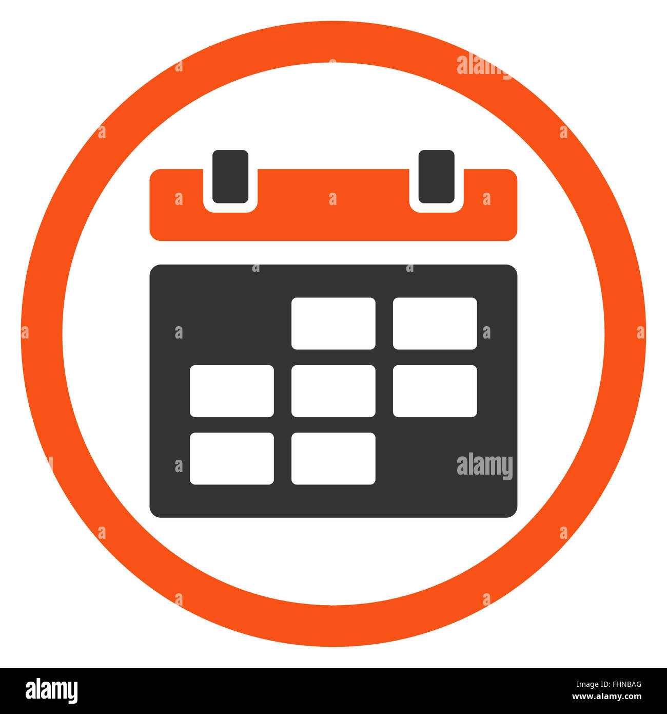 Plan Flat Icon Stock Photo - Alamy