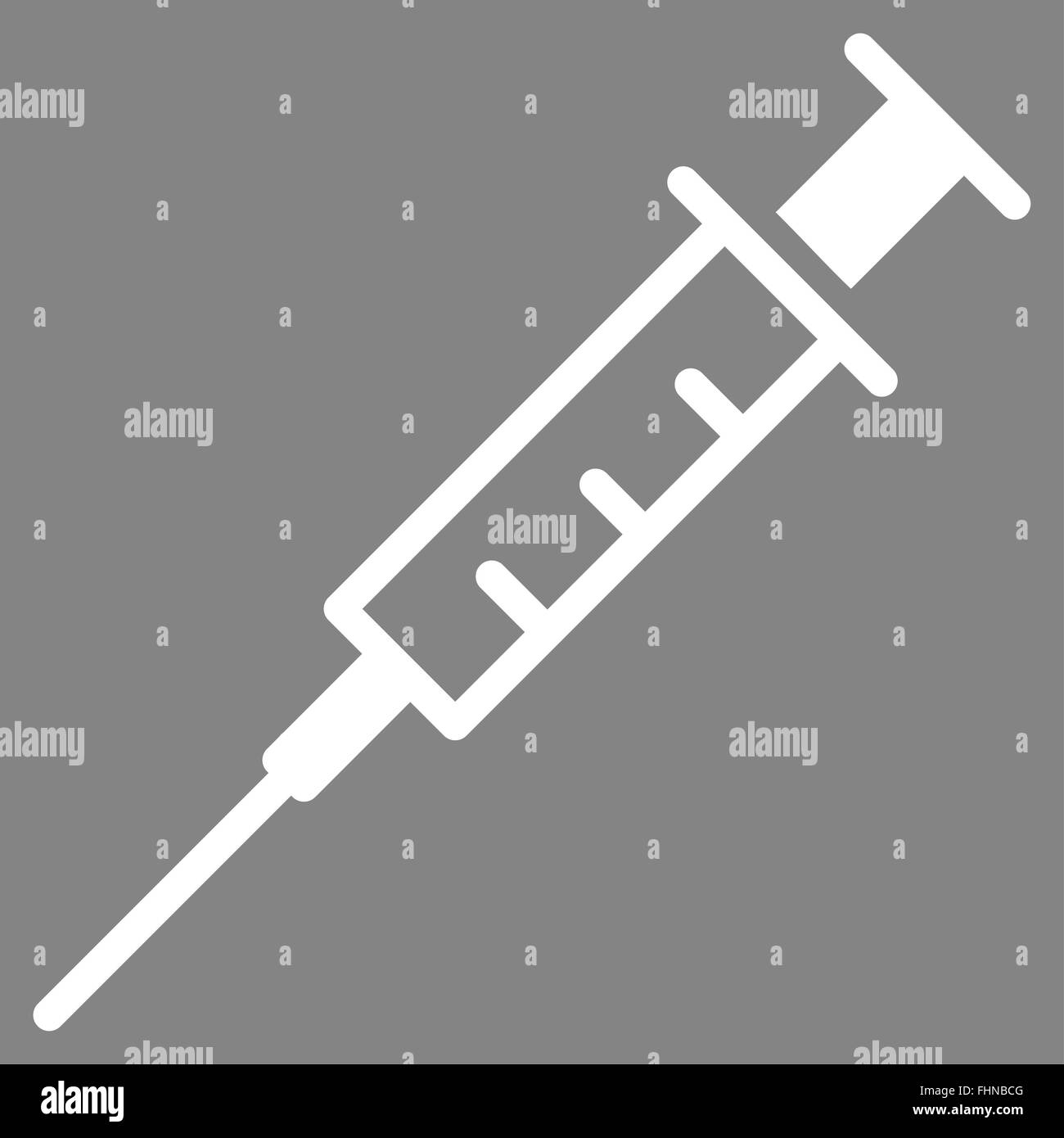 Empty Syringe Icon Stock Photo - Alamy