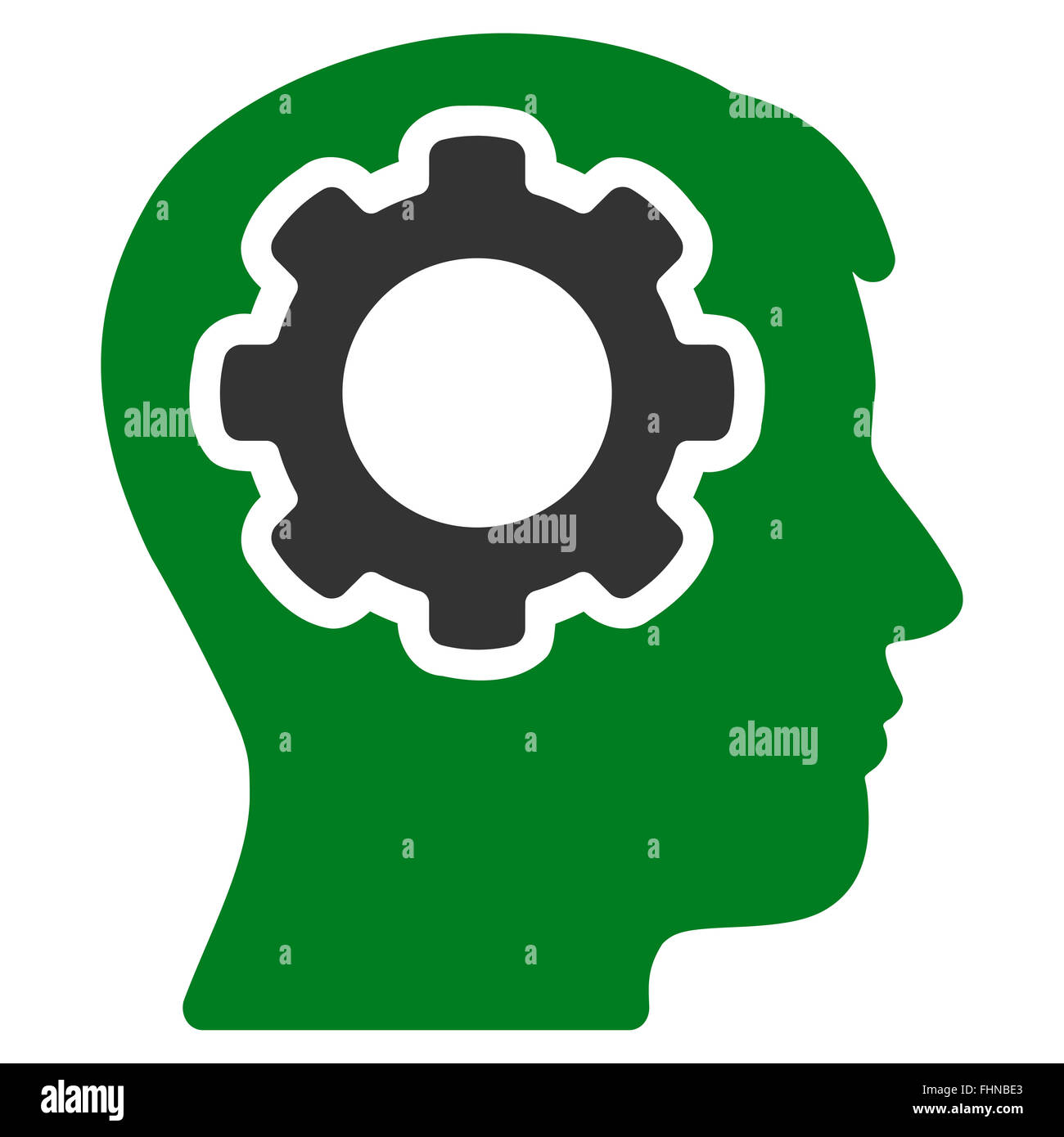 Human Mind Icon Stock Photo - Alamy