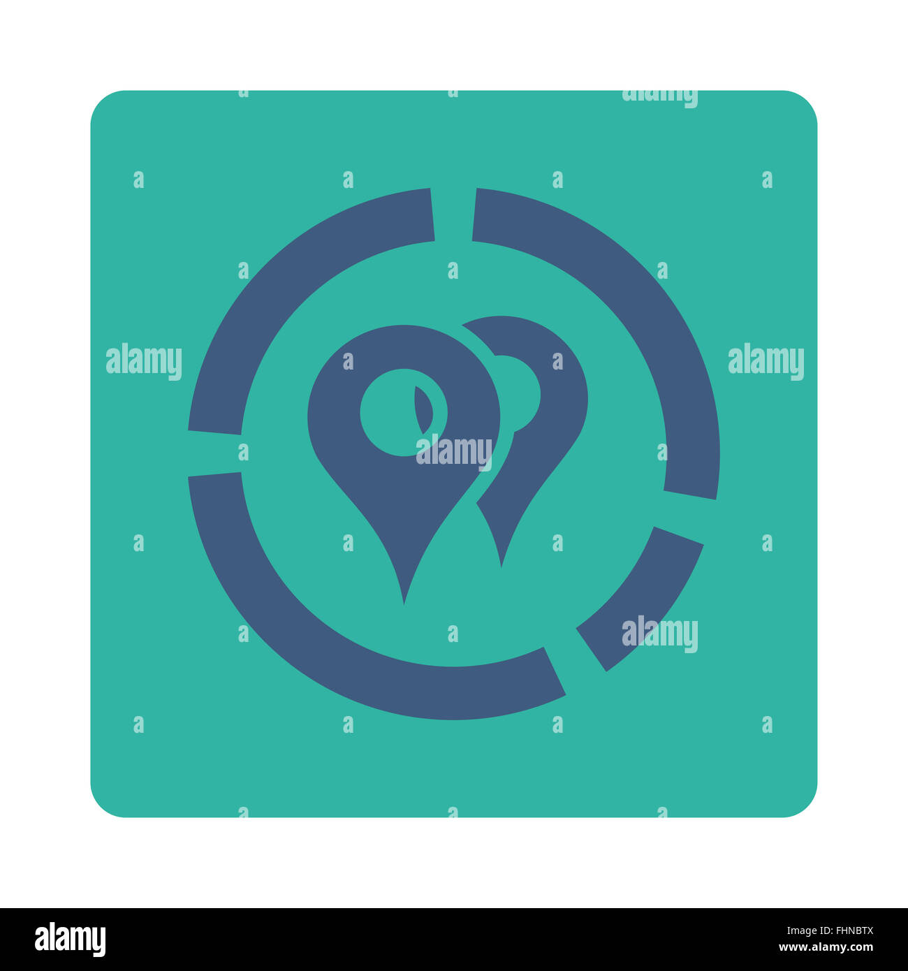 Geo Diagram Icon Stock Photo - Alamy