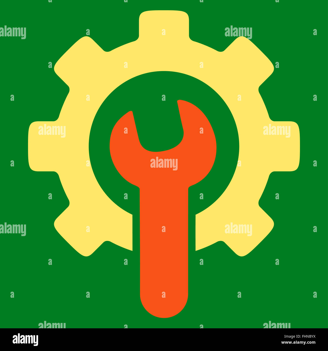 Service Tools Icon Stock Photo - Alamy