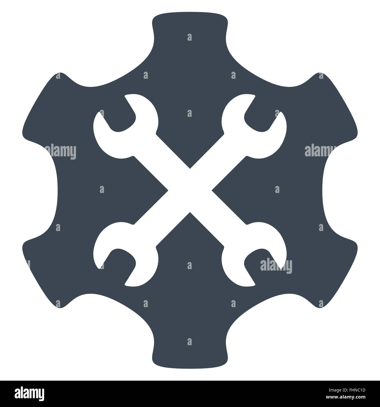 Service Tools Icon Stock Photo - Alamy