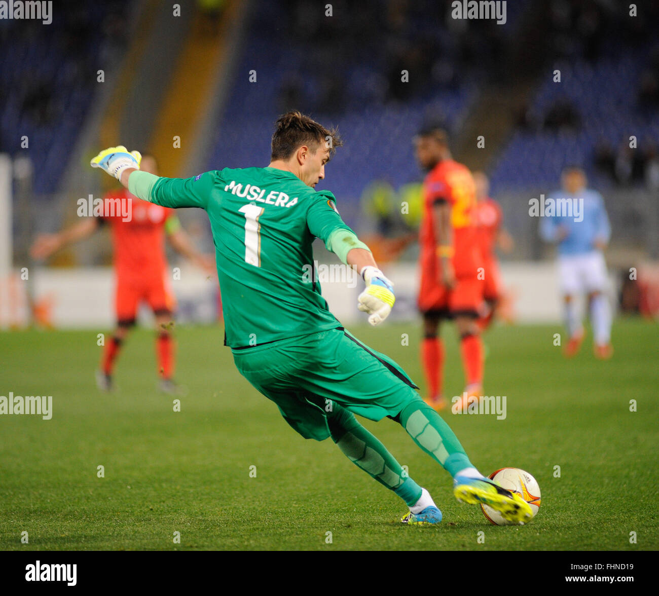 Stadio Olimpico, Rome, Italy. 25th Feb, 2016. Uefa Europa League ...