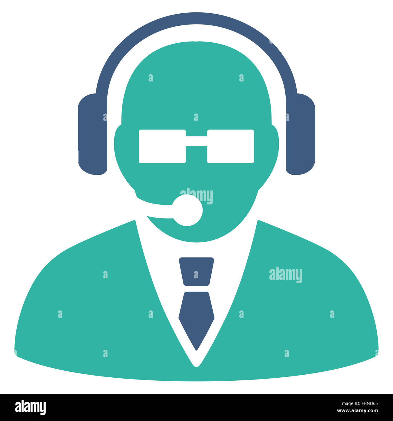 Support Manager Icon Stock Photo - Alamy