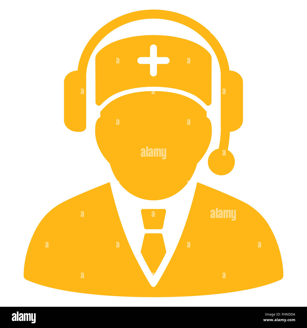 Emergency Manager Icon Stock Photo - Alamy