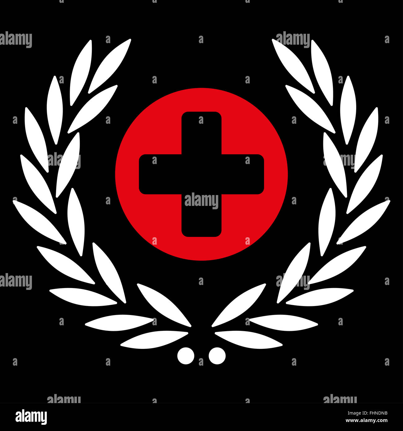 Health Care Embleme Icon Stock Photo - Alamy