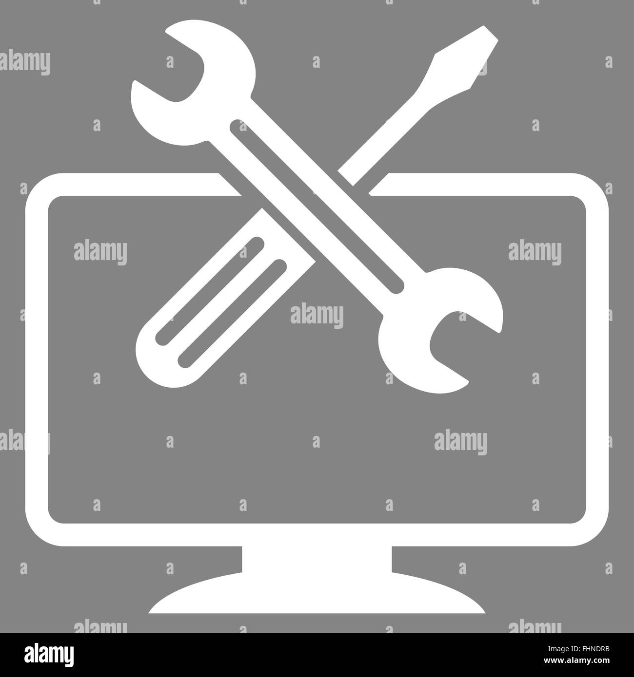 Computer Tools Icon Stock Photo - Alamy
