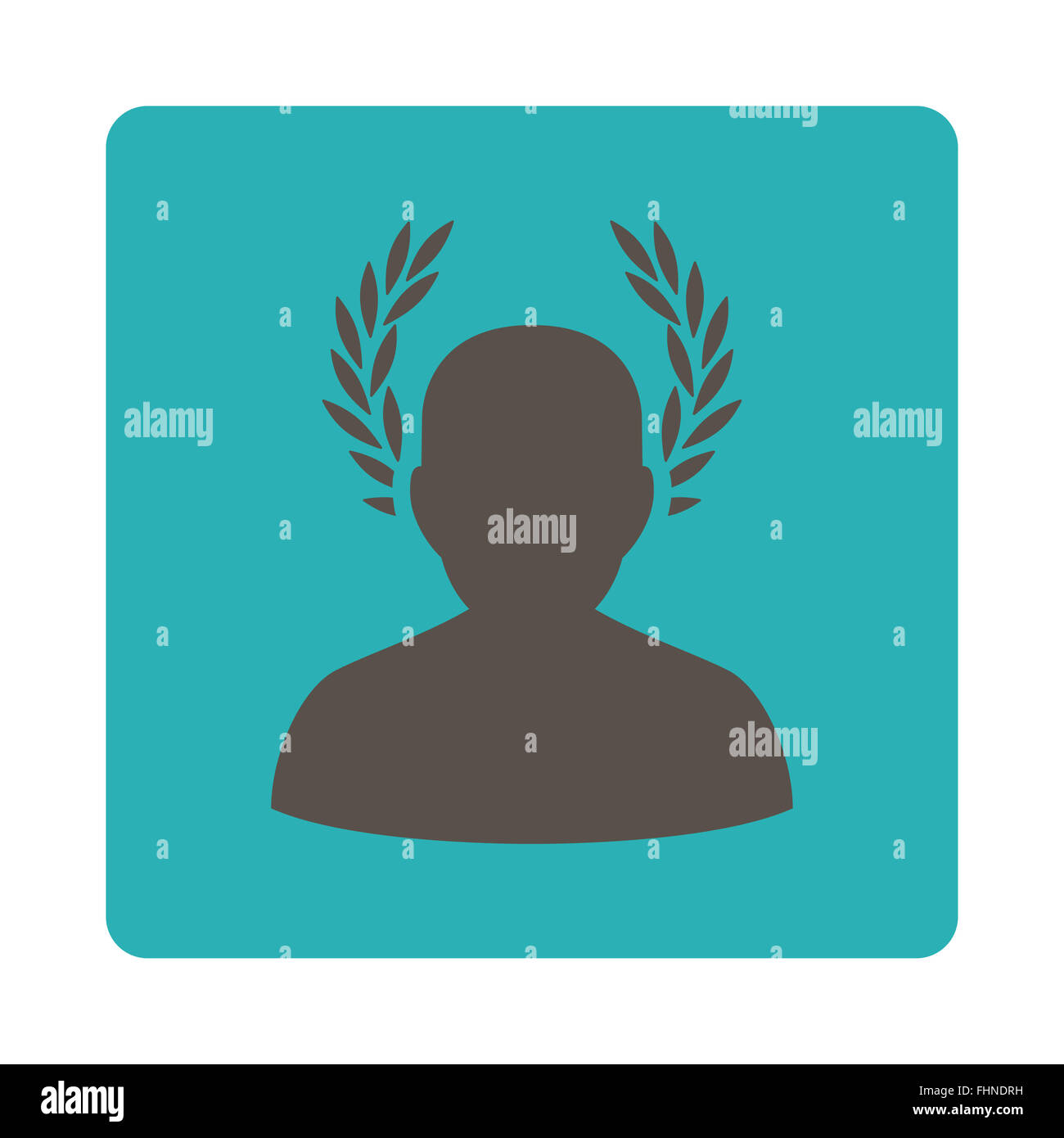 Caesar icon from Award Buttons OverColor Set Stock Photo - Alamy
