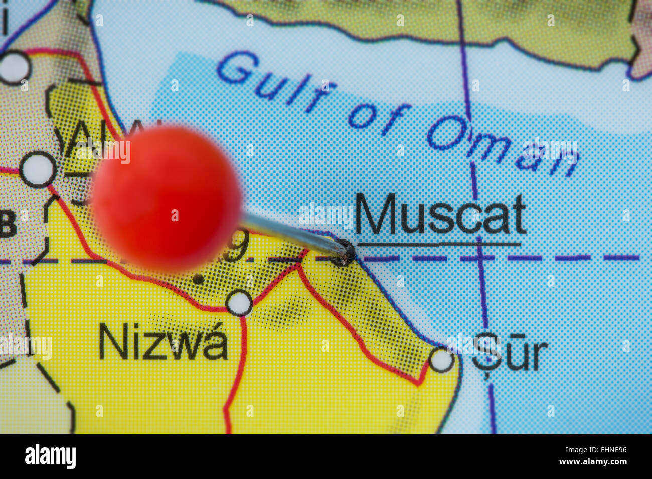 Muscat map hi-res stock photography and images - Alamy