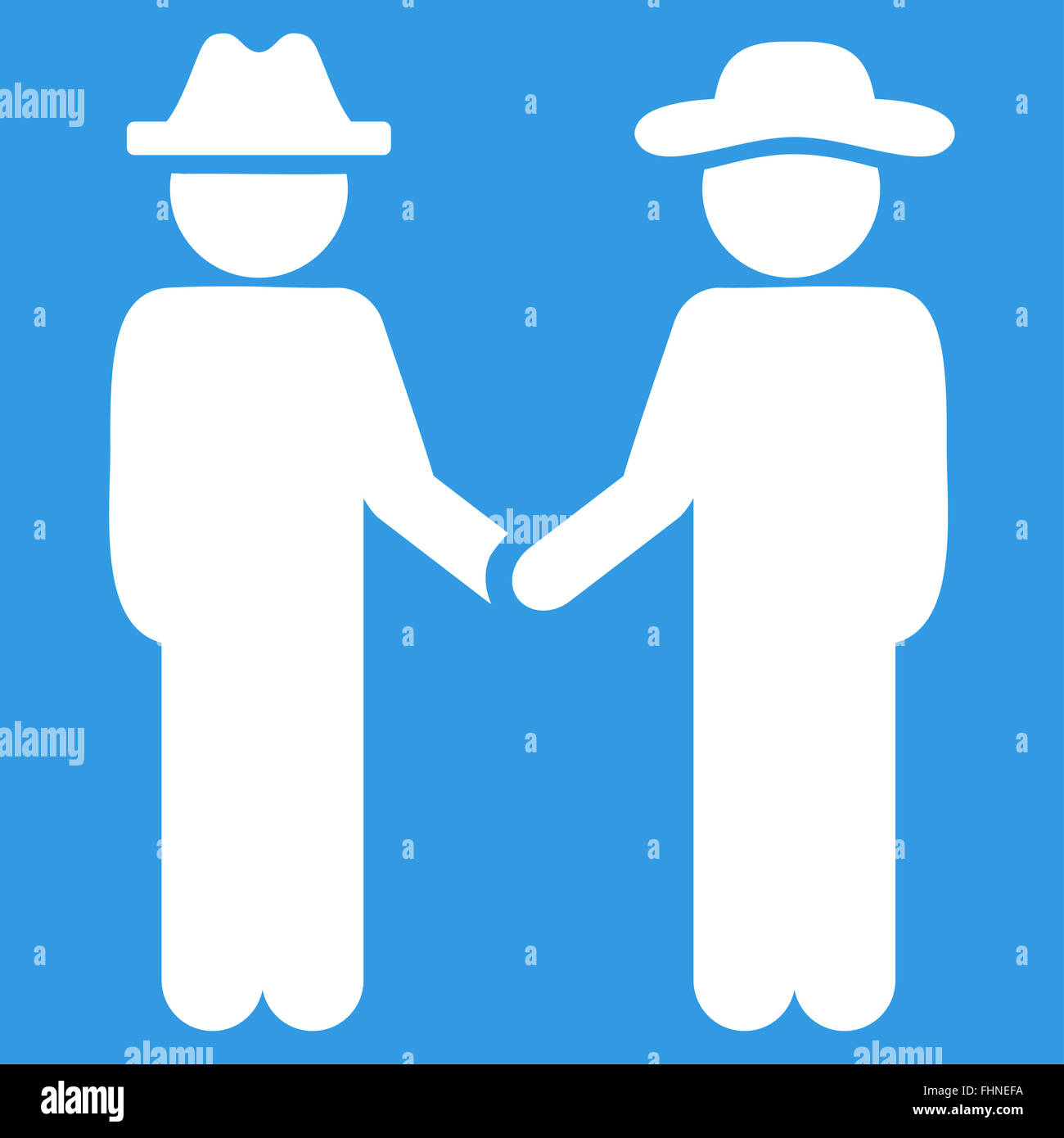 Person Handshake Icon Stock Photo - Alamy