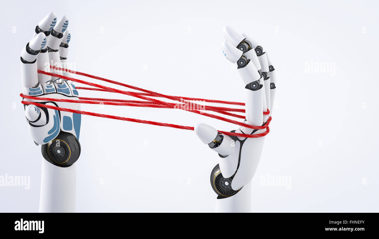 3d rendering futuristic robot hand hi-res stock photography and images ...