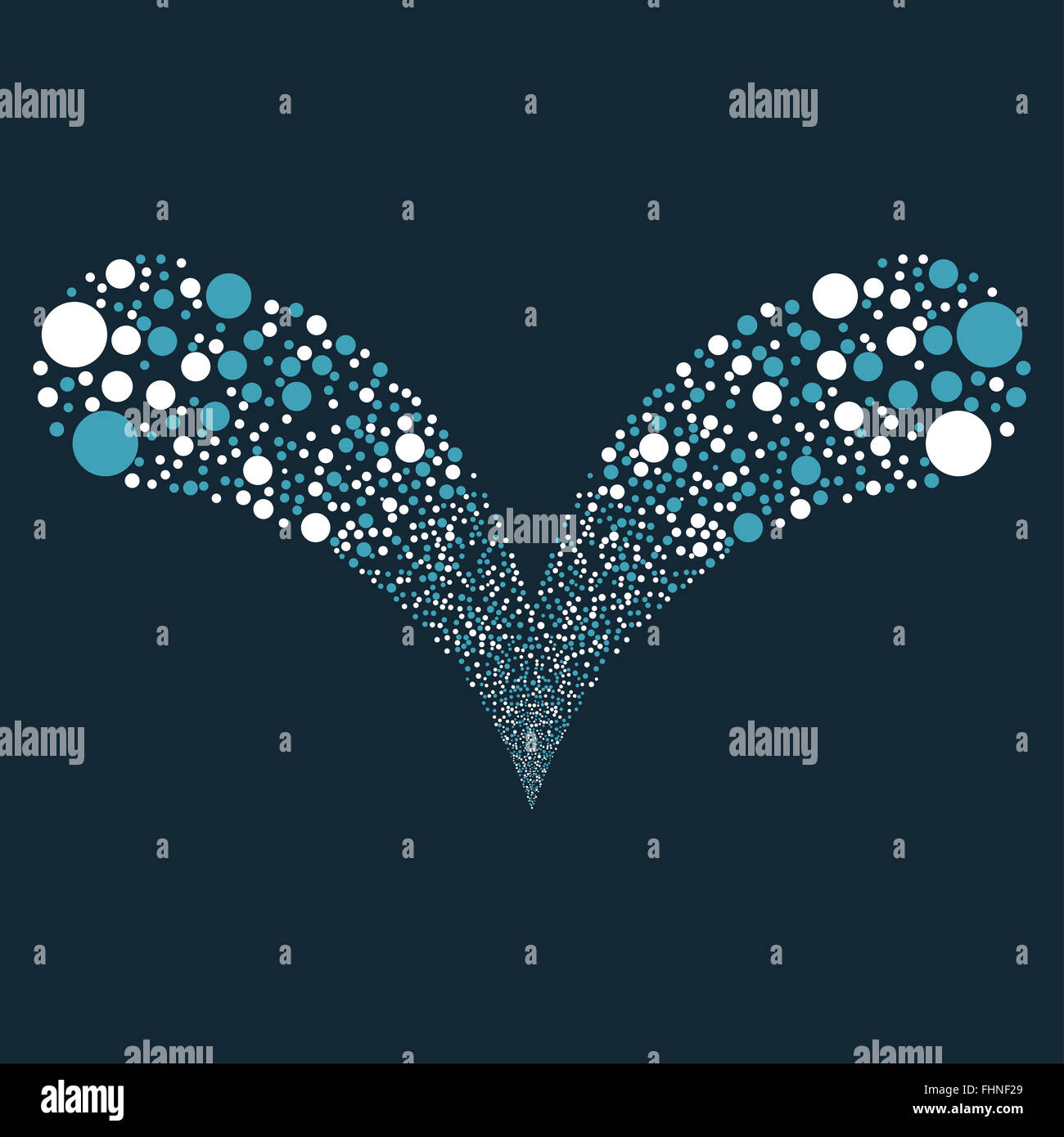 Circle Double Stream Stock Photo - Alamy