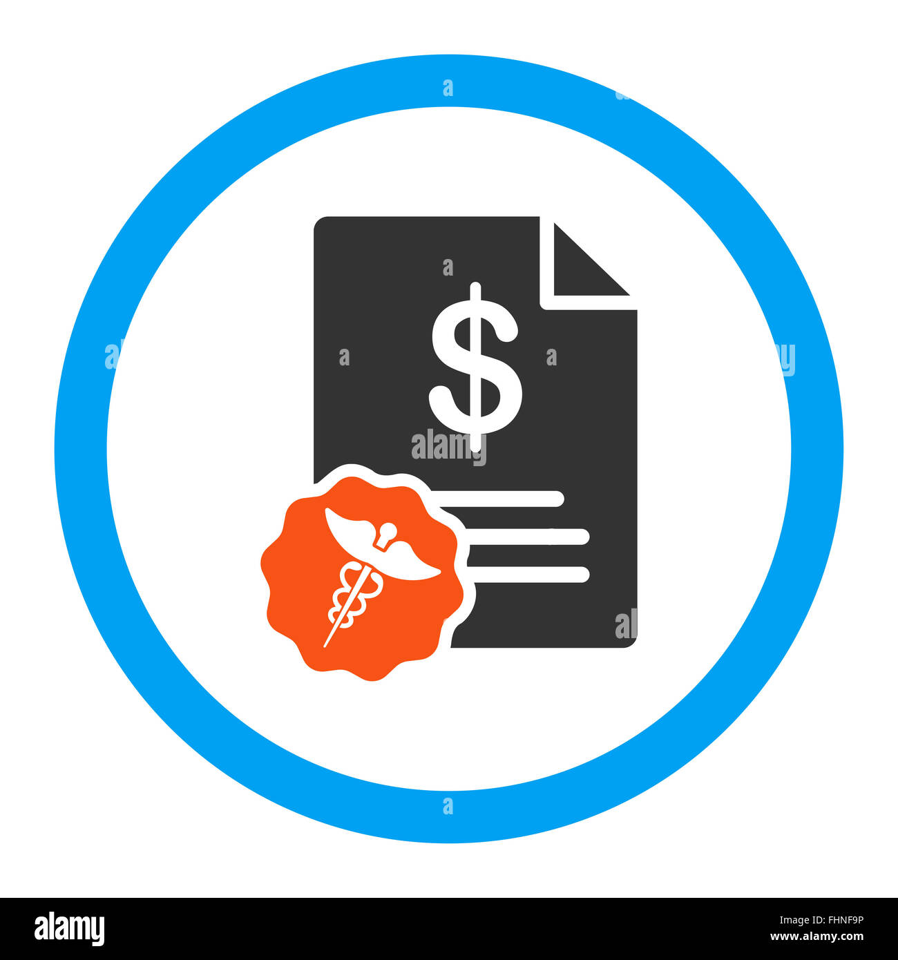 Medical Prices Rounded Vector Icon Stock Photo - Alamy