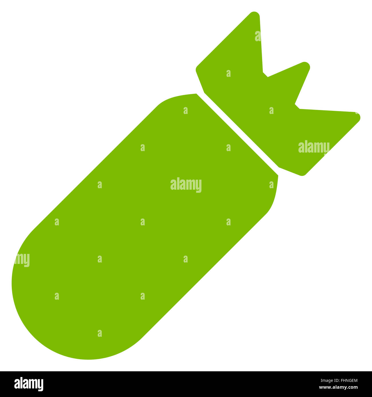 Green flat bomb icon Cut Out Stock Images & Pictures - Alamy