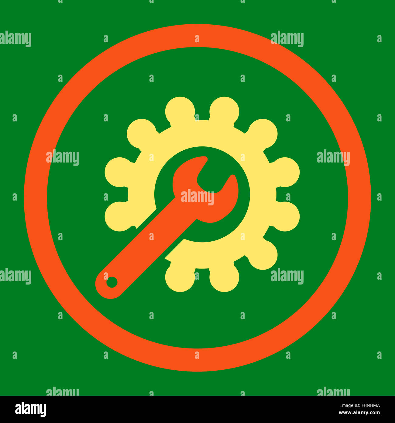 Customization flat orange and yellow colors rounded glyph icon Stock ...