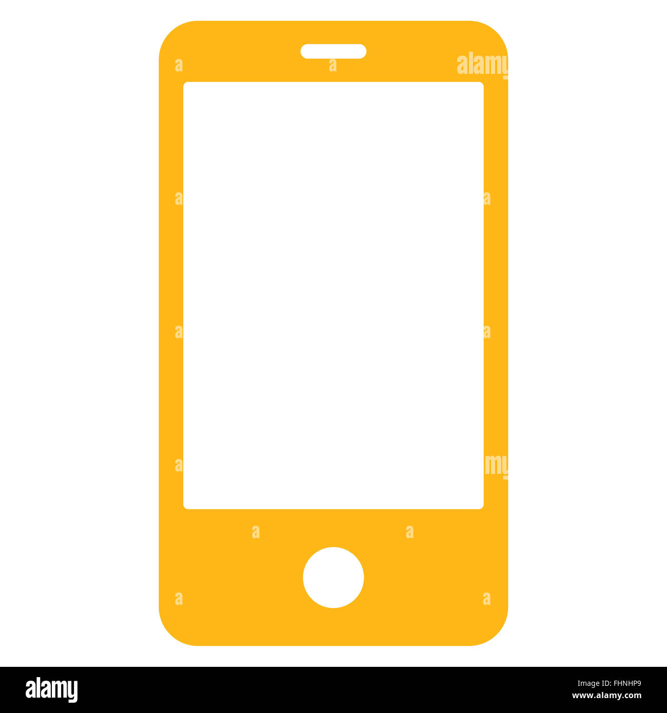 Smartphone flat yellow color icon Stock Photo - Alamy Smartphone flat yellow color icon Stock Photo - Alamy