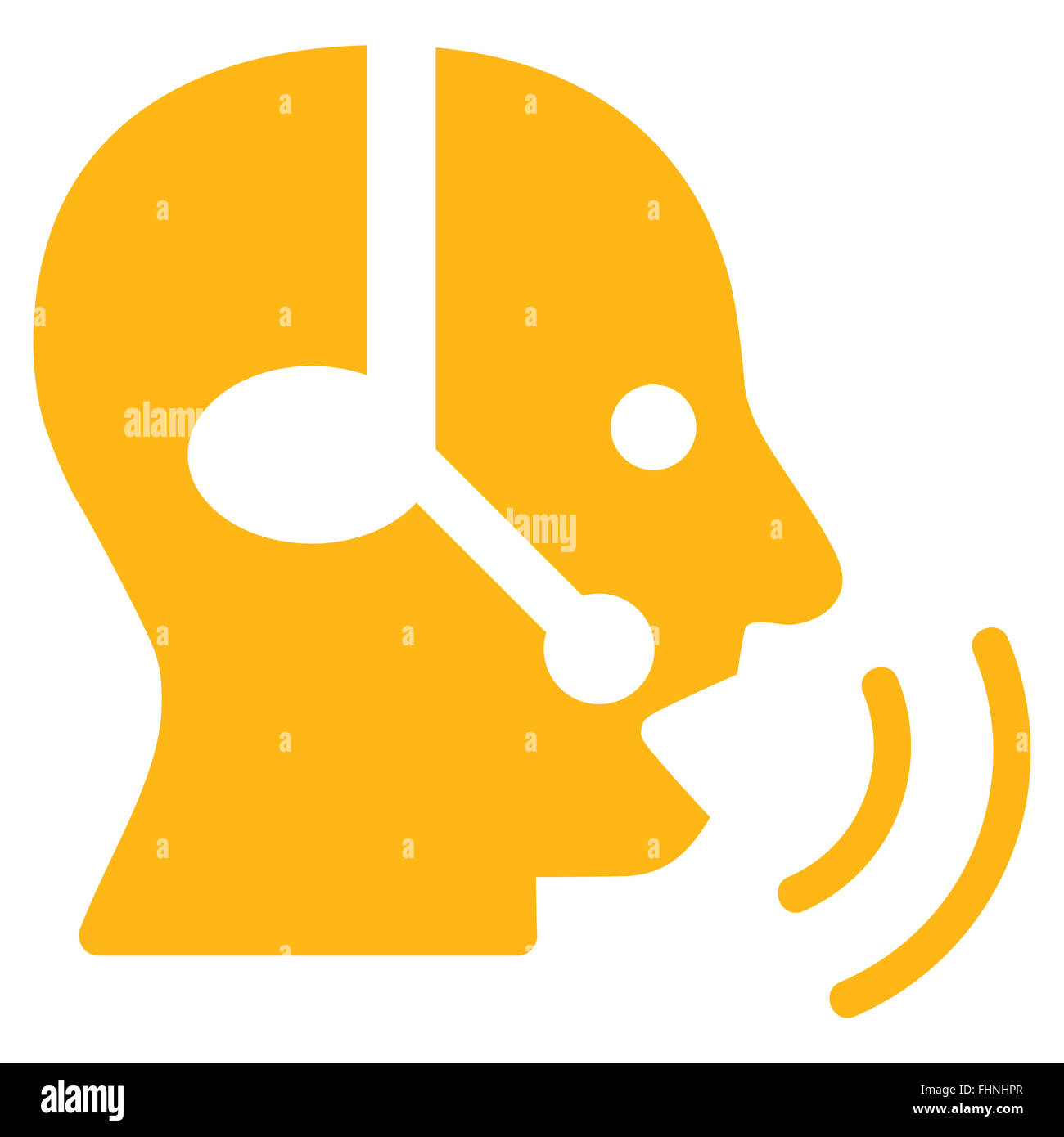 Operator Signal Icon Stock Photo - Alamy