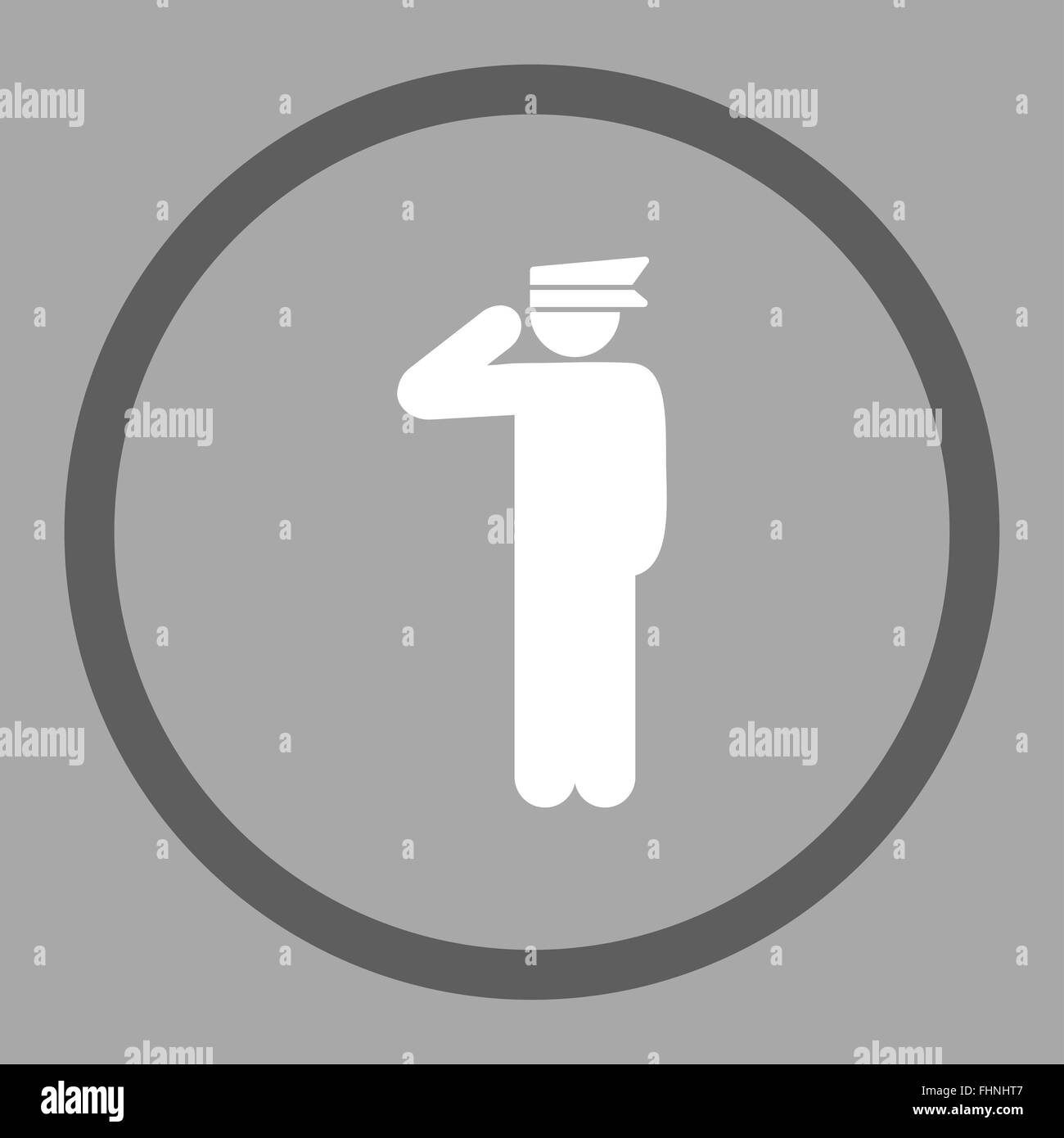 Vector glyph police officer Black and White Stock Photos & Images - Alamy