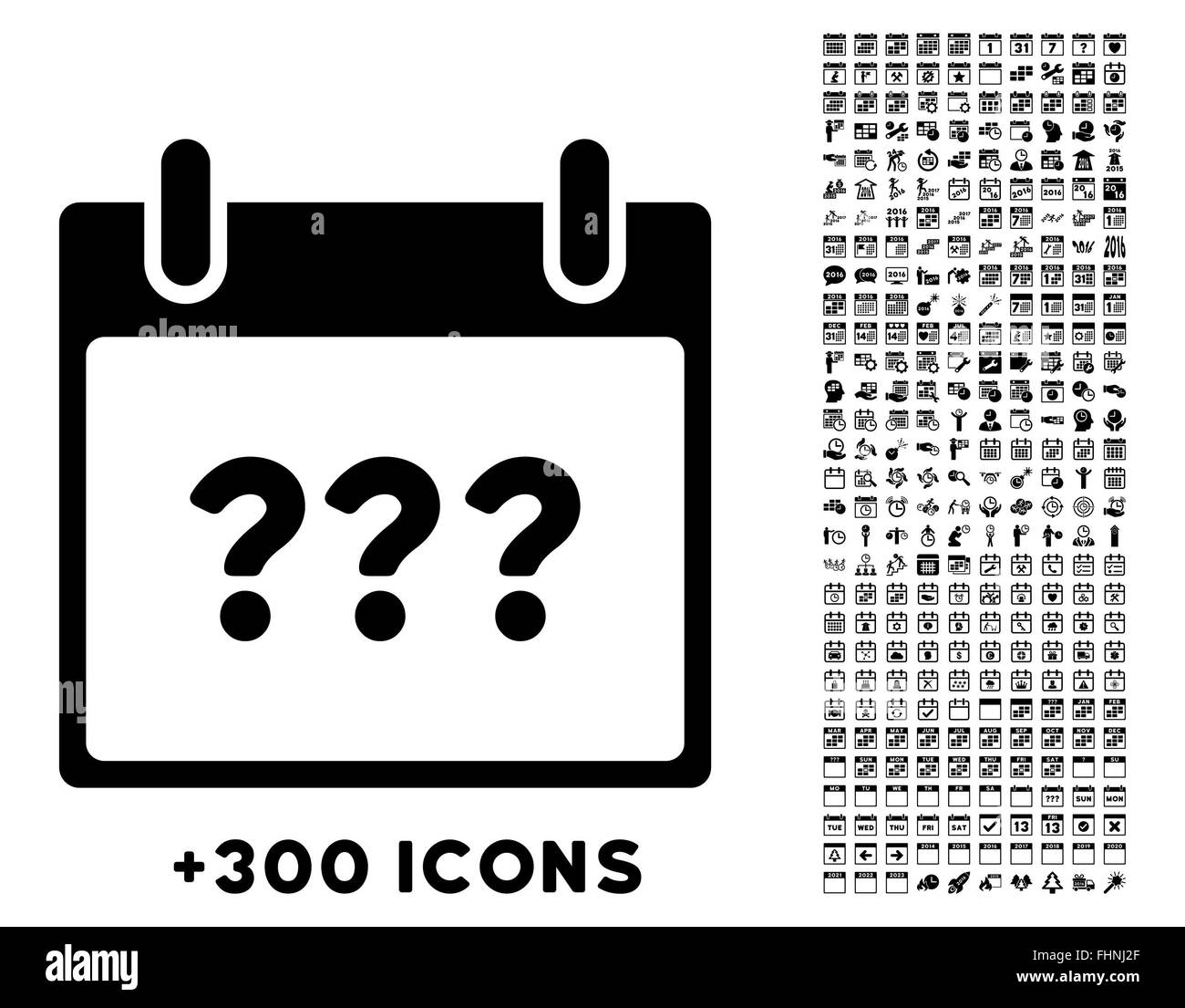 Unknown Day Icon Stock Photo - Alamy