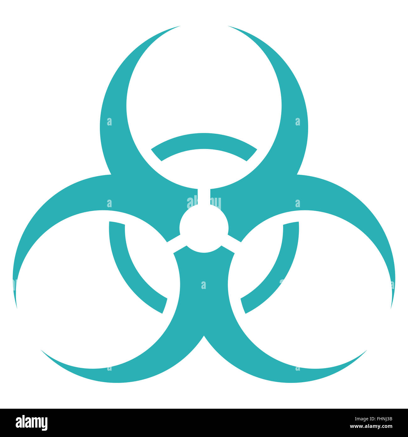 Biohazard Symbol Icon Stock Photo - Alamy