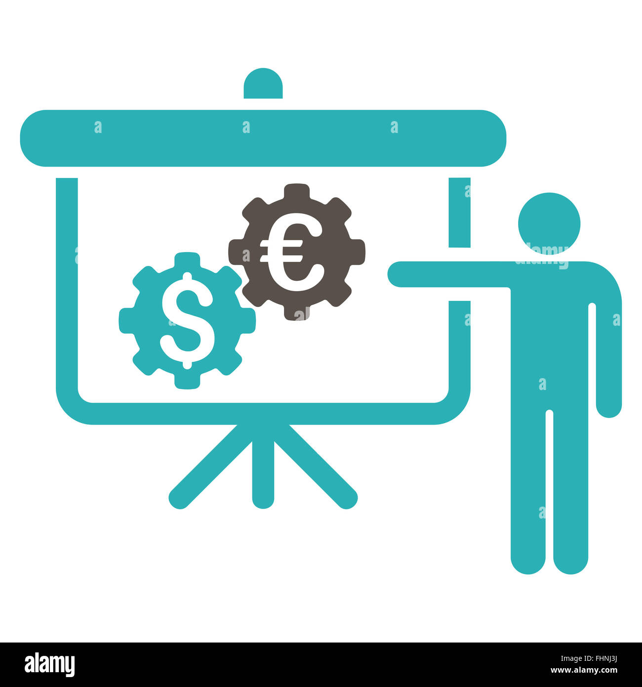International Banking Project Icon Stock Photo - Alamy