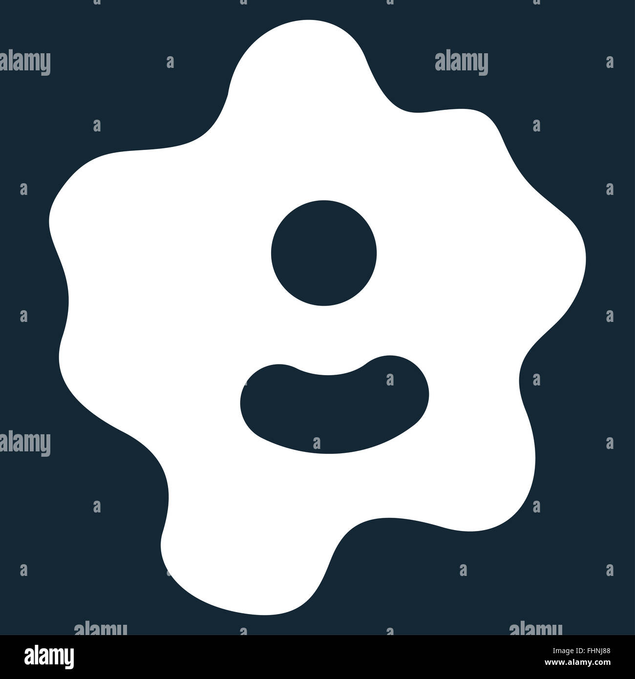 Ameba Flat Icon Stock Photo - Alamy